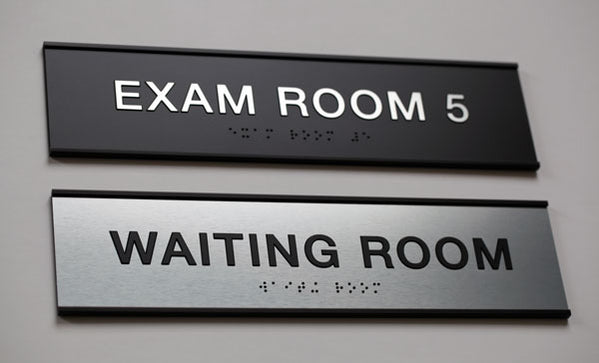 ADA Signs & Braille Signs for Medical, Dental, & Doctors Offices ...