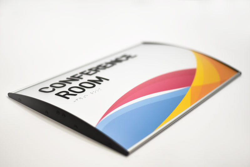 Curved Office Signs — Medical Office Signs