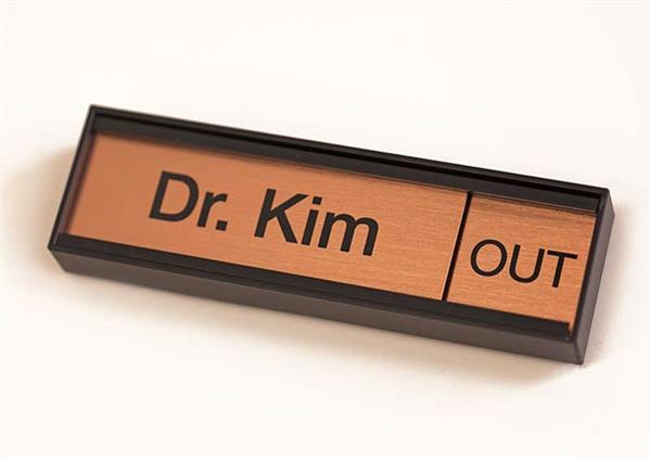 Custom Sliding Office Signs for Medical, Dental, & Doctors Offices ...