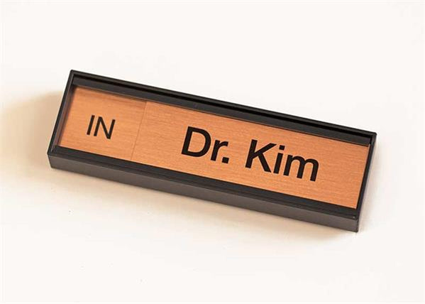 Custom Sliding Office Signs for Medical, Dental, & Doctors Offices ...