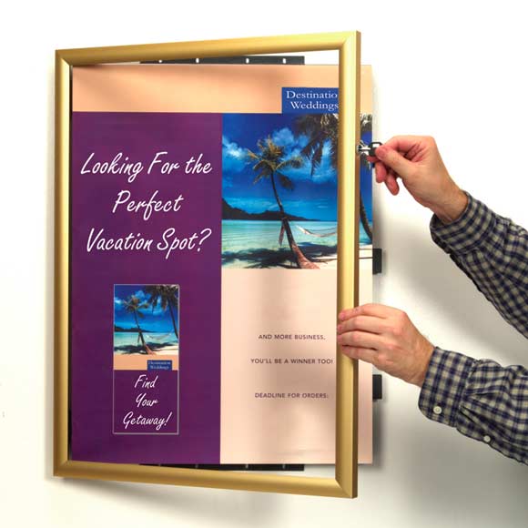 Wall Mount Document Displays | Changeable Insert Office Signs — Medical ...